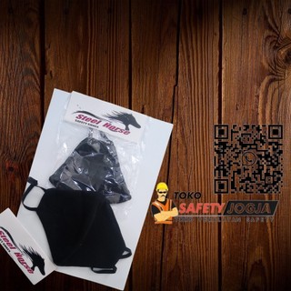 Jual MASKER MULUT KAIN HITAM MOTOR SAFETY ANTI VIRUS ANTI DEBU KAIN ...