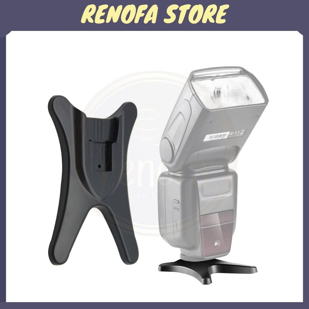 Jual Dudukan Cold Shoe Flash SLR Hotshoe dengan ulir 1/4 inci untuk ...