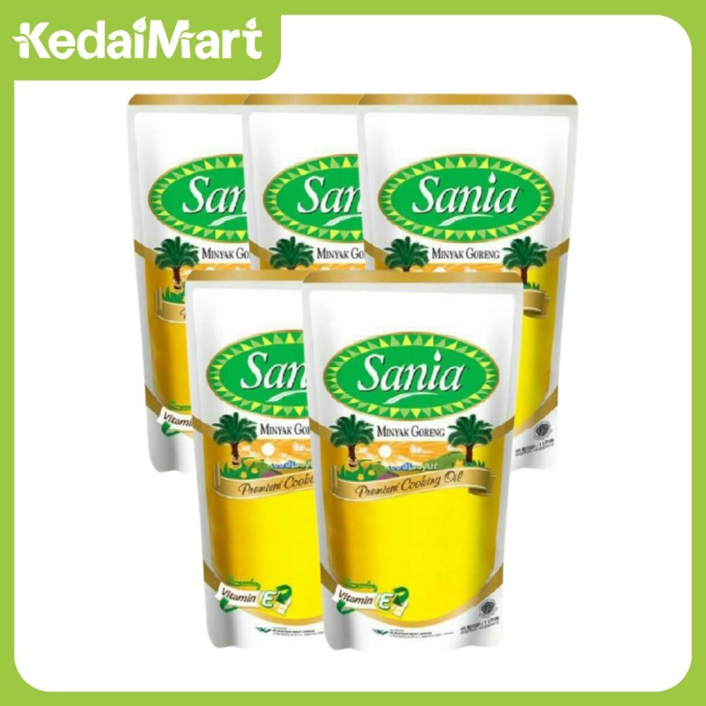 Jual KM Paket Bundling Minyak Goreng Sania 1 L x 5 Pcs | Shopee Indonesia