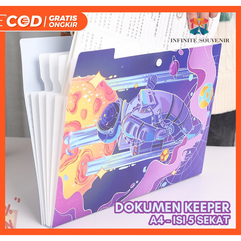 Jual Dokumen Keeper / File Holder A4 / Clear Holder Kertas A4 A5 ...