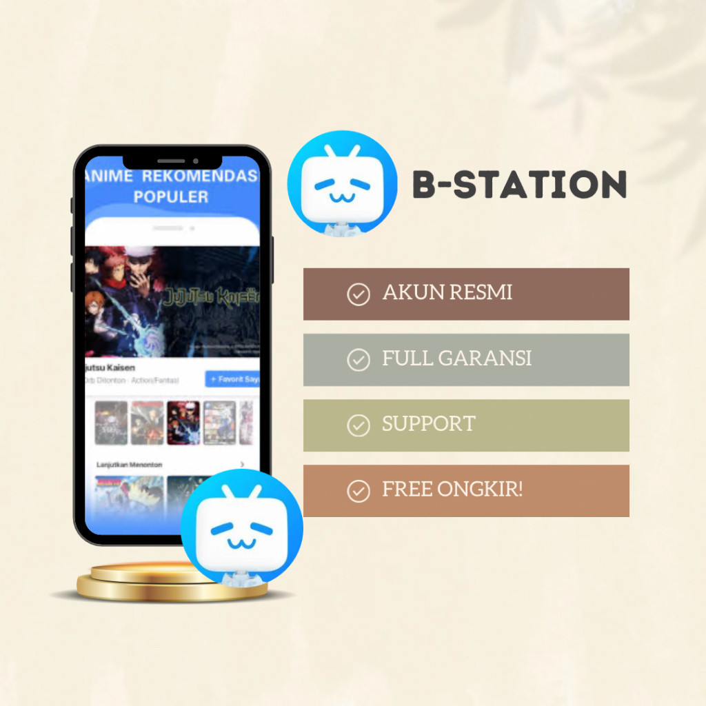 Jual BSTATION PREMIUM LIFETIME GARANSI 100% FOR ALL DEVICE ( IOS ...
