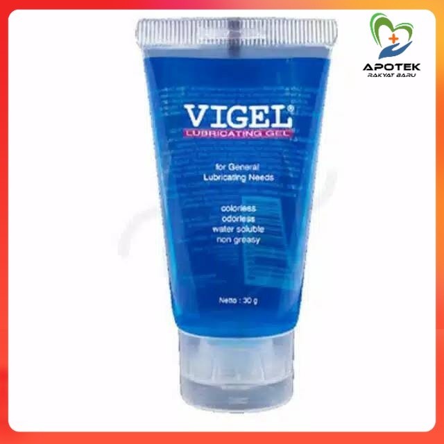 Jual VIGEL LUBRICATING GEL 30 GR TUB - GEL PELUMAS Khusus Pria | Shopee ...