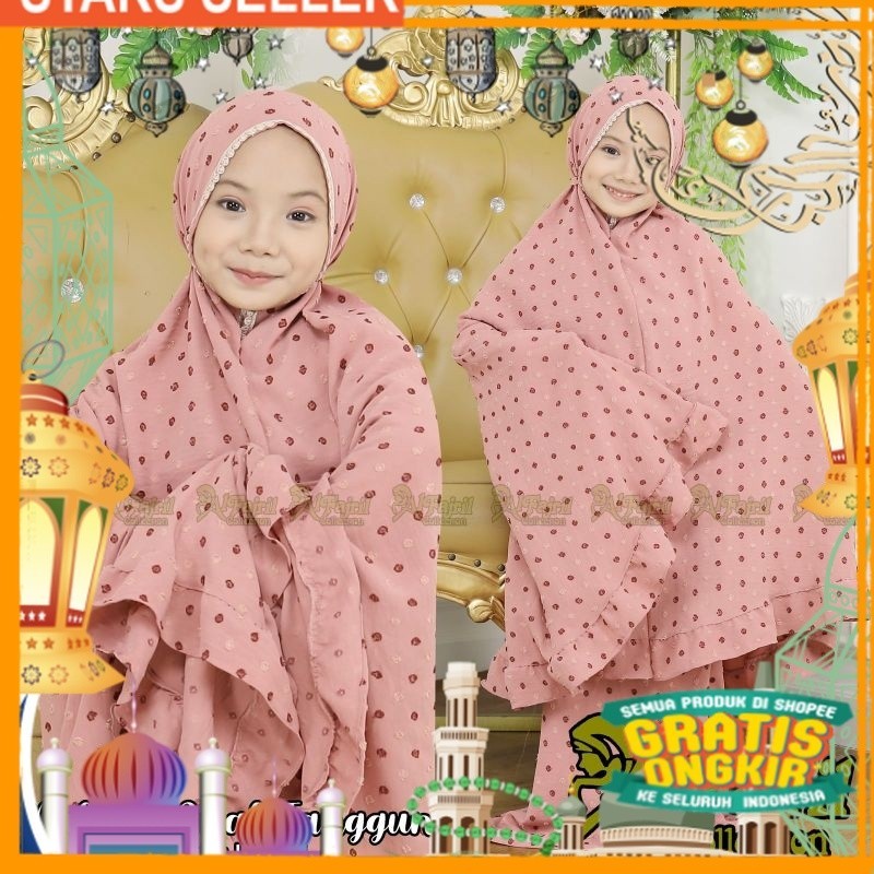 Jual CODE 31 MUKENA ANAK TANGGUNG URAGIRI ORIGINAL AL-FAJRIL/ Pink ...