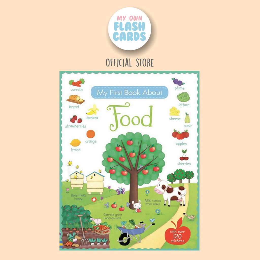 Jual Food - My First Sticker Book - Buku Stiker Edukasi Makanan Anak ...