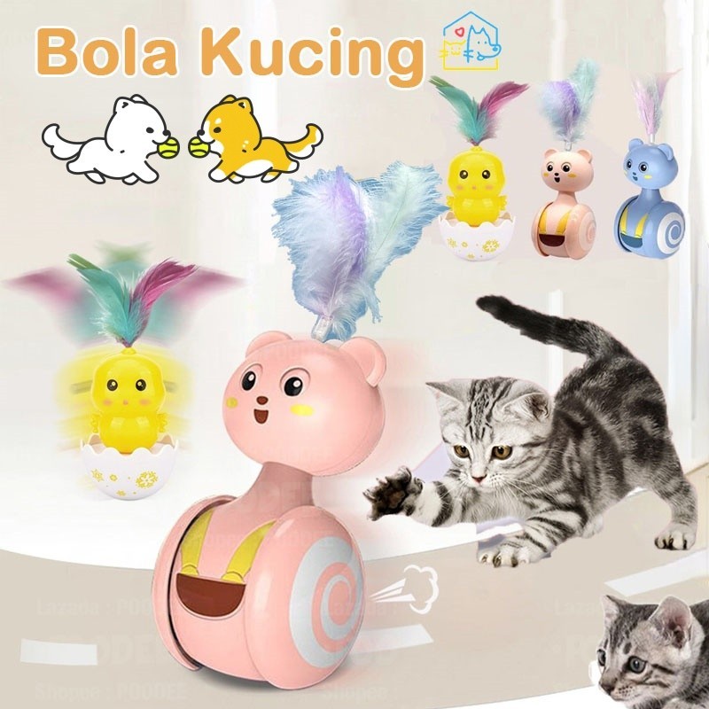 Jual Mainan Tumbler Hewan Peliharaan /Tumbler Kucing Menangkap Bola ...
