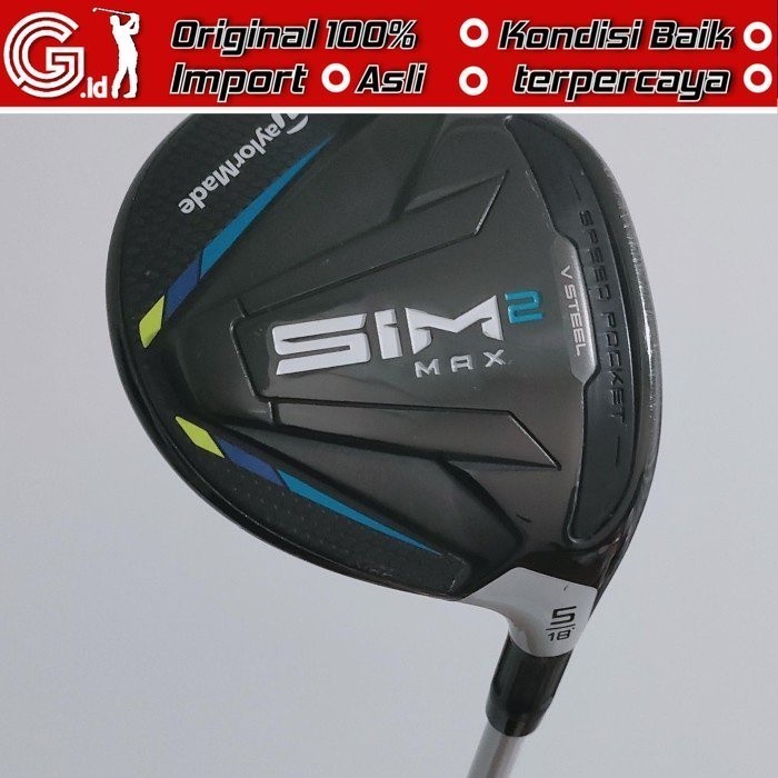 Jual Original Asli 100% Import!! Ori Taylormade Sim2 Max 5 Wood Speeder Evo 7 Stiff Golf Stick ...