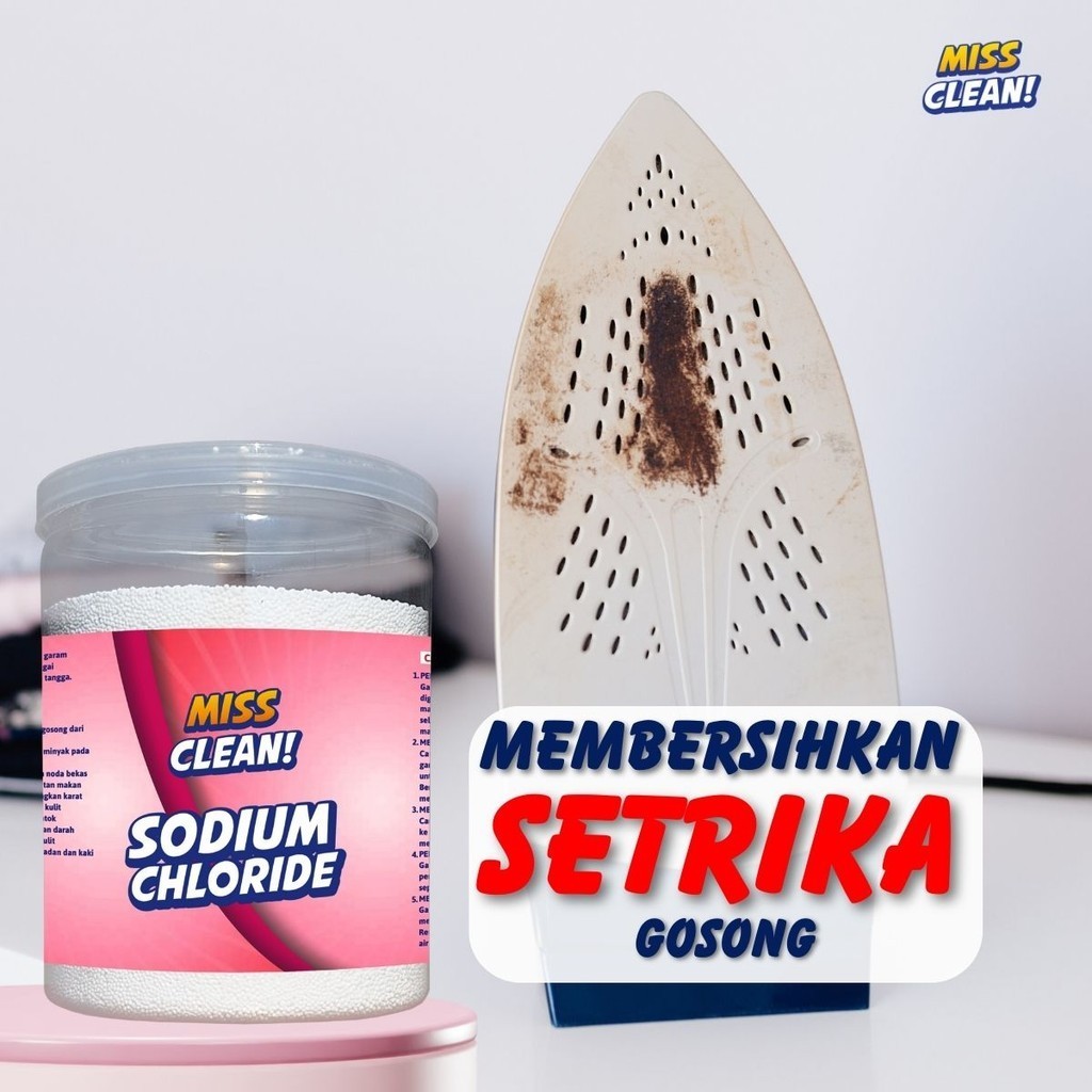 Jual ORIGINAL MISS CLEAN Sodium Chloride Powder / Bubuk Garam Industri ...