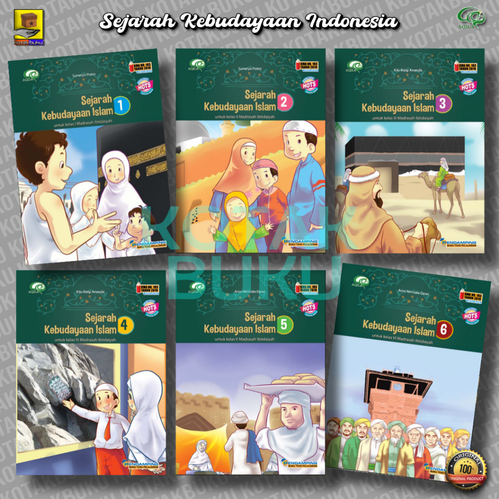 Jual BUKU SKI SD / SEJARAH KEBUDAYAAN ISLAM SD MI KELAS 1 2 3 4 5 6 AQILA HOTS - Tiga Serangkai ...