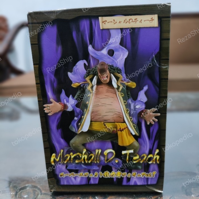 Jual Figure Marshal D teach kurohige one piece non ori no wcf banpresto ...