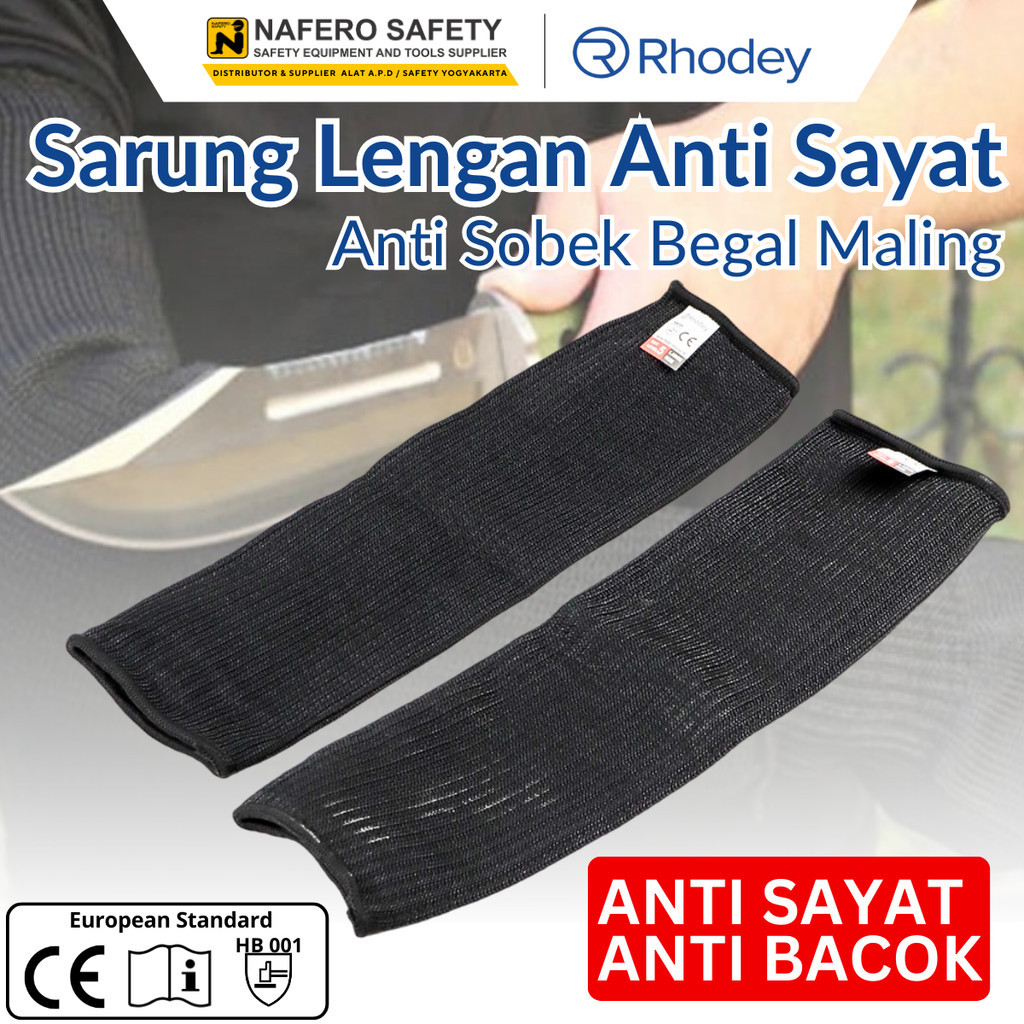 Jual Sarung Lengan Manset Tangan Anti Sobek RHODEY Tahan Gores Pisau ...