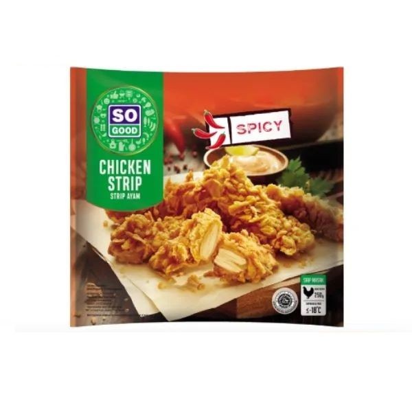 Jual SO GOOD CHICKEN STRIP 250 G | Shopee Indonesia