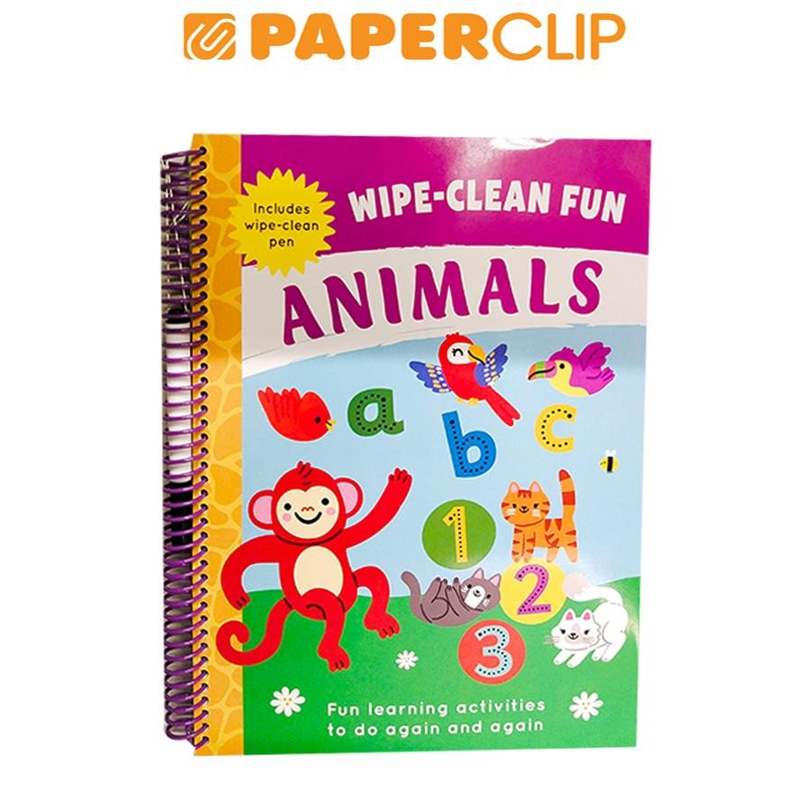 Jual WIPE-CLEAN FUN ANIMALS (SC) | Shopee Indonesia
