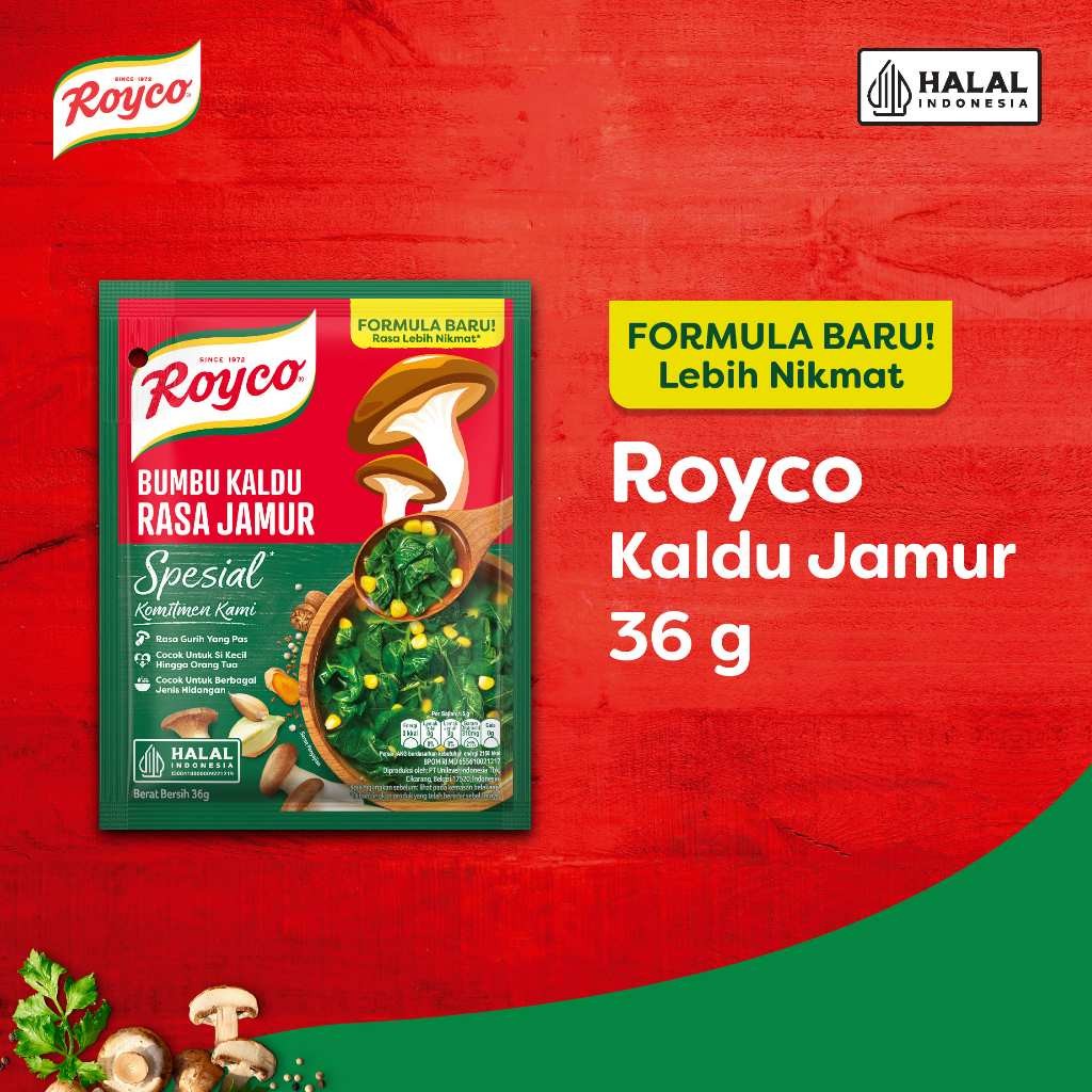 Jual Royco Bumbu Masak Kaldu Jamur 36 g | Shopee Indonesia