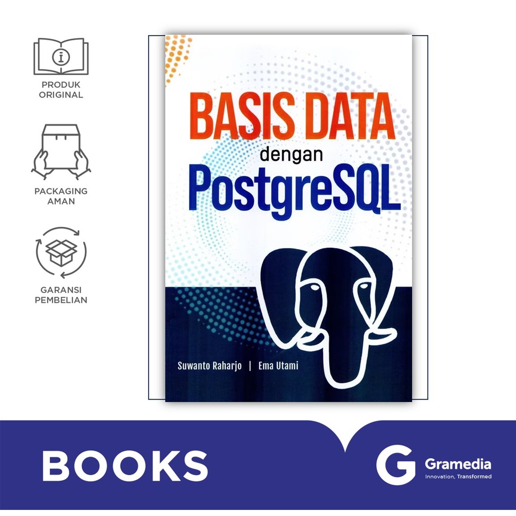 Jual Basis Data dengan PostgreSQL ( Suwanto Raharjo & Ema Utami ) | Shopee Indonesia