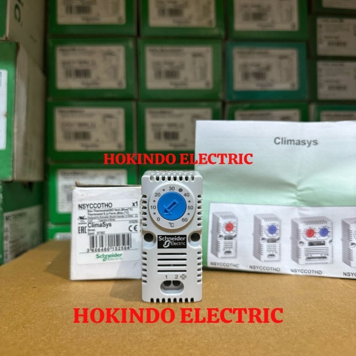 Jual SCHNEIDER NSYCCOTHO THERMOSTAT SCHNEIDER NSYCCOTHO 0 - 60°C (NO ...