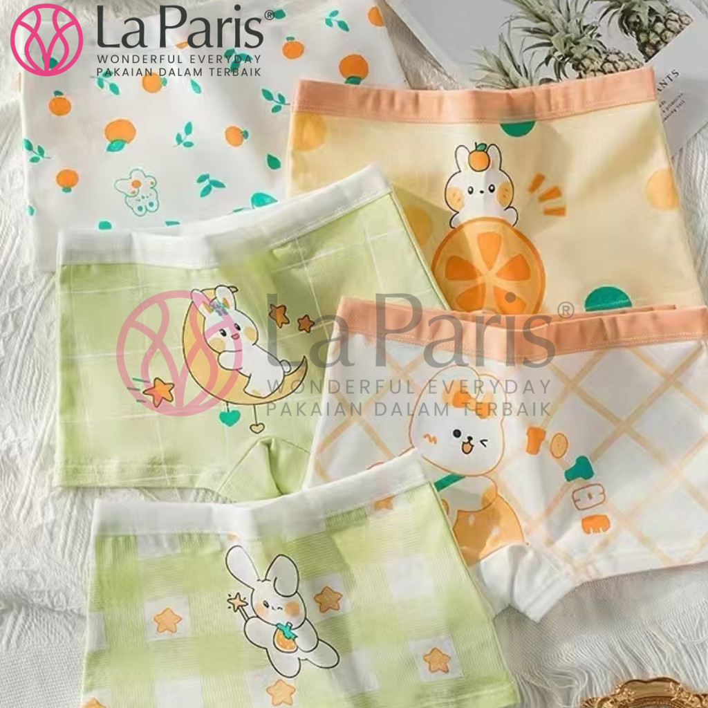 Jual CD Boxer Anak Cewek Motif Karakter Bahan Katun Kualitas Premium ...