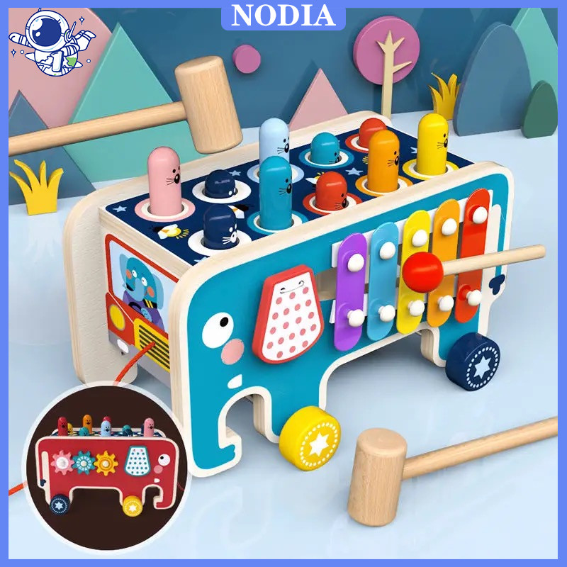 Jual Nodia Toys Mainan Anak Whack-a-mole / Whack-a-mole Mainan Kayu ...