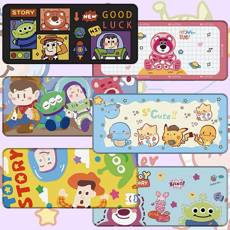 Jual Mouse Pad Jumbo Panjang Gaming Cute Cartoon Karakter Lucu Alas ...