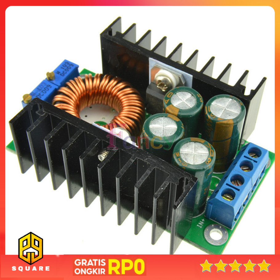Jual Fancy Step Down Buck Converter DC CC 9A 300W 5-40V To 1.2-35V Original 99 Square | Shopee ...
