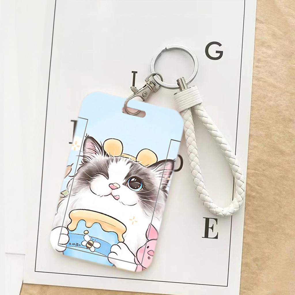 Jual ID CARD HOLDER MOTIF KUCING TEMPAT KARTU PHOTOCARD PHOTO CARD ...