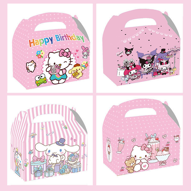Jual GABLE BOX DUS KUE KOTAK HAMPER SNACK ROTI PESTA ULANG TAHUN ANAK ...