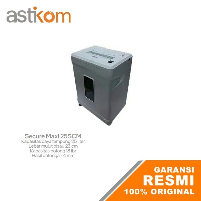 Jual Paper Shredder Secure Maxi 25SCM Mesin Penghancur Kertas | Shopee ...