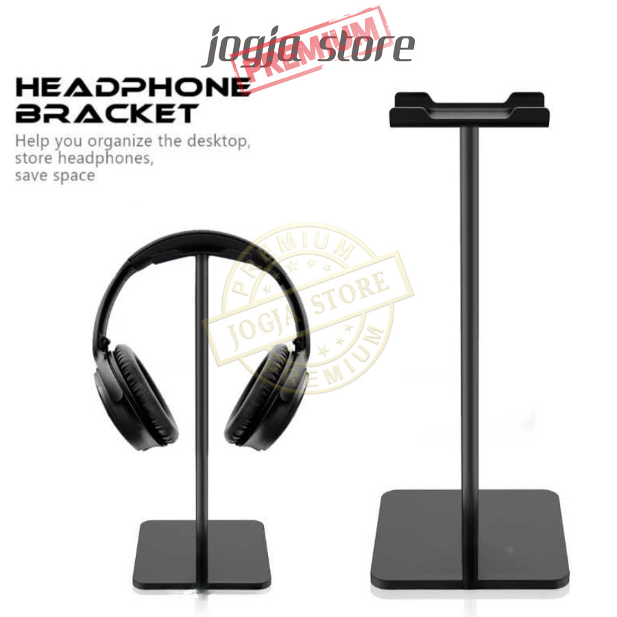 Jual Penyangga Headphone Gaming-Studio Headset Stand Hanger Bracket ...