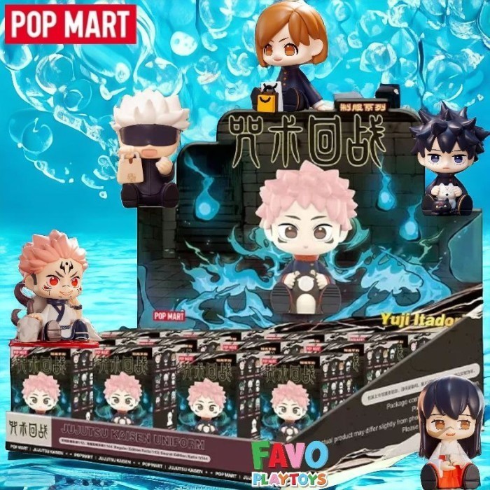 Jual POP MART x Jujutsu Kaisen Uniform Series - FULL SET 12 PCS Blind ...