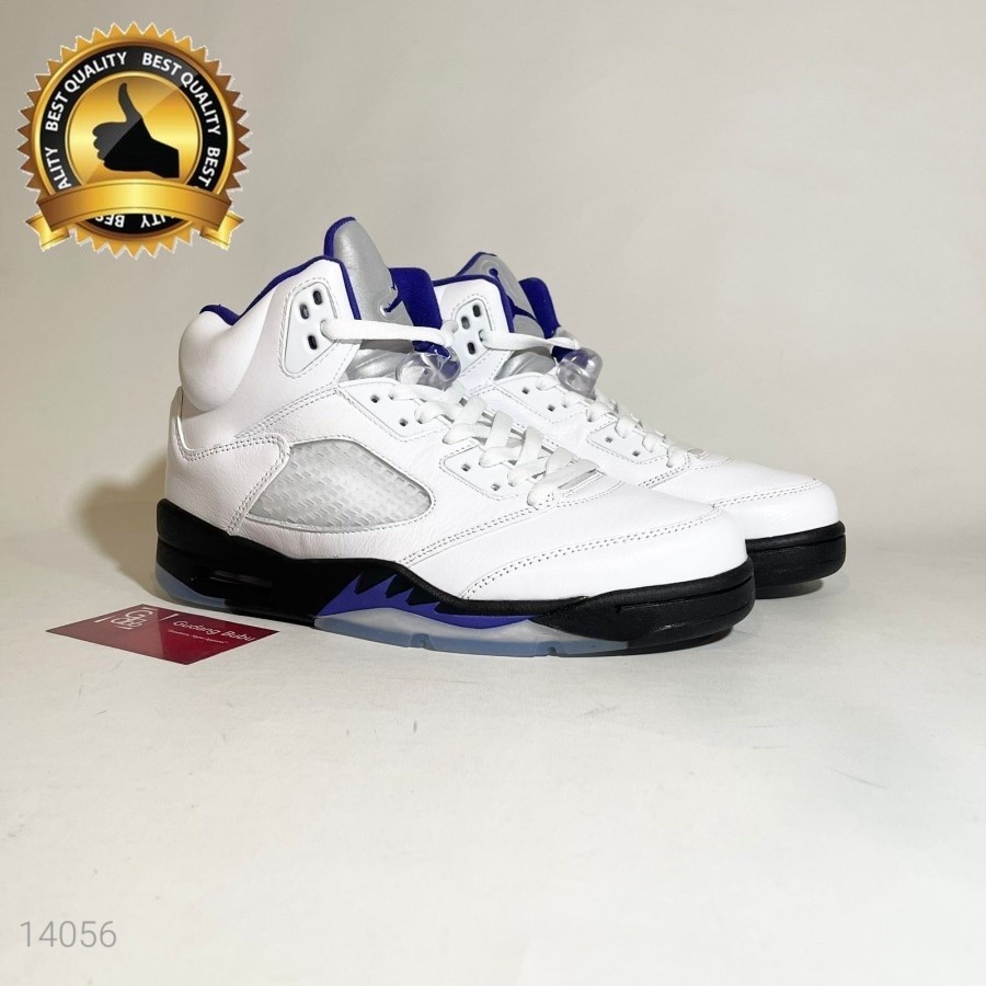 Jual Air Jordan 5 Retro Dark Concord 2022 Reflective Tongue A5 | Shopee ...