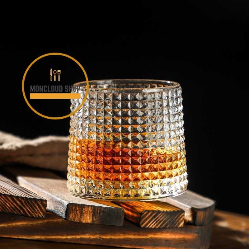 Jual Gelas Beer Whisky Kristal Kaca Wine Glass Spinning Rotary Crystal ...
