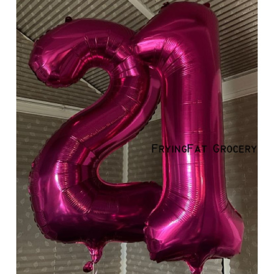 Jual Balon Angka Jumbo 80 cm Fanta | Shopee Indonesia