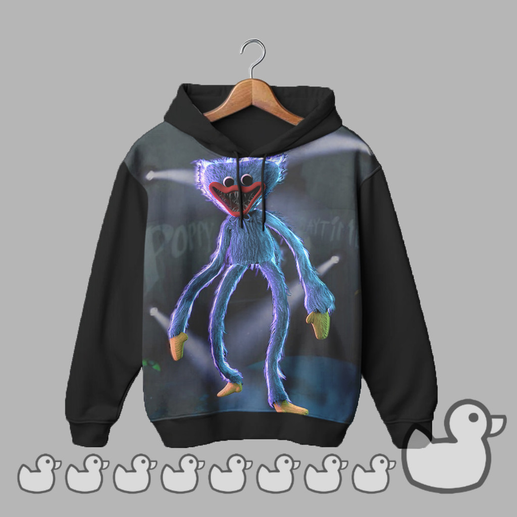 Jual Hoodie Anak Game Poppy Playtime Huggy Wuggy 3D Anak Game Poppy ...