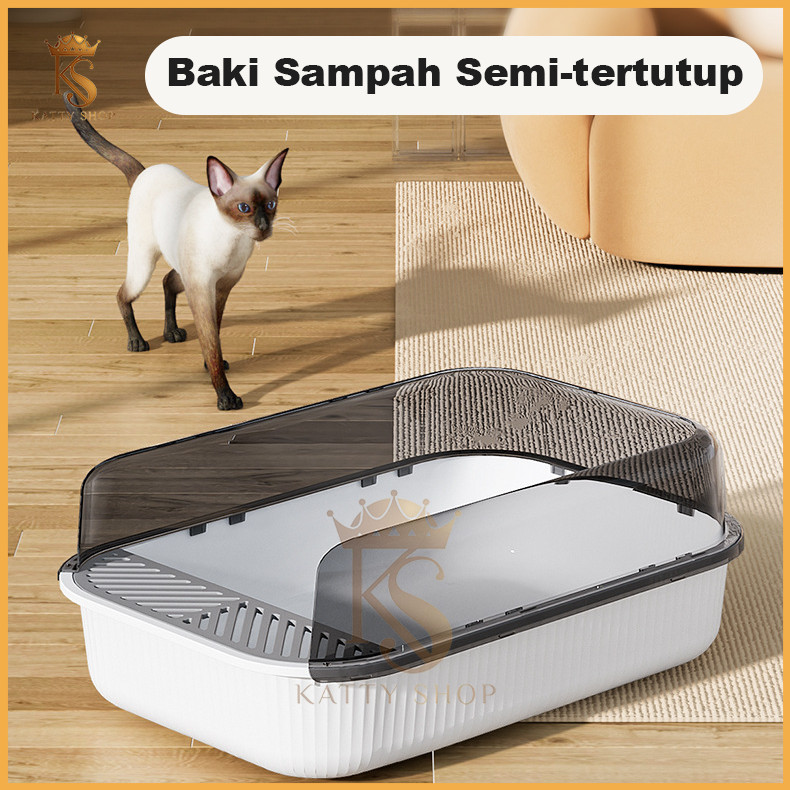 Jual Tempat pasir kucing Toilet Hewan Peliharaan litter box kucing ...