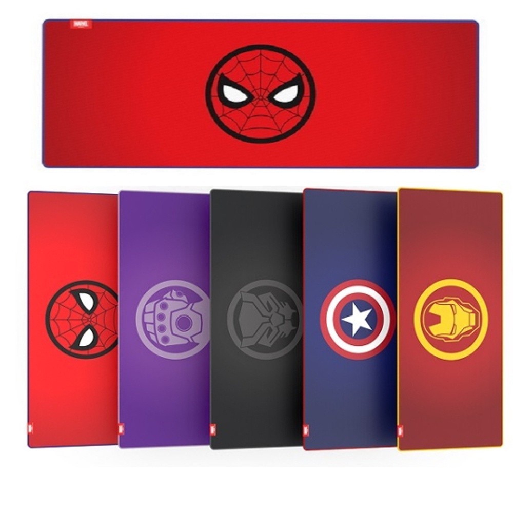 Jual MARVEL Genuine Gaming Long MOUSE PAD DESK PAD THANOS SPIDER MAN ...
