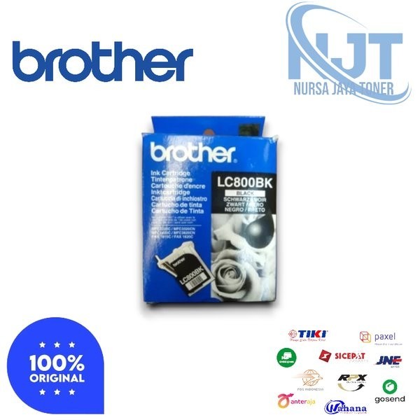 Jual Tinta Brother LC 800 Black ORIGINAL | Shopee Indonesia
