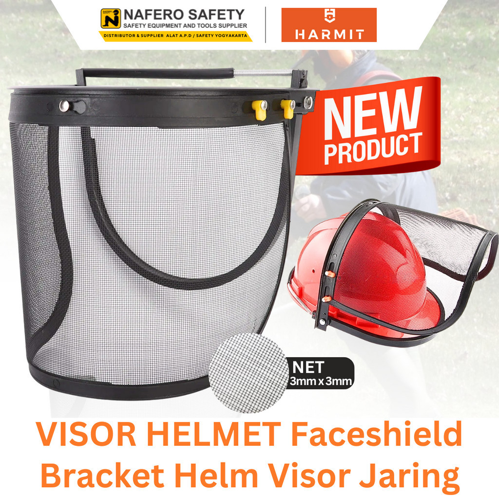 Jual Face Shield Bracket Visor Jaring Jala untuk Semua Jenis Helm ...