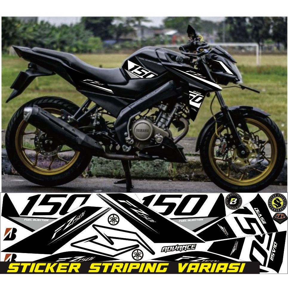 Jual STIKER VARIASI / striping stiker motor vixion advance nva custom fz150 malaysia simpel ...