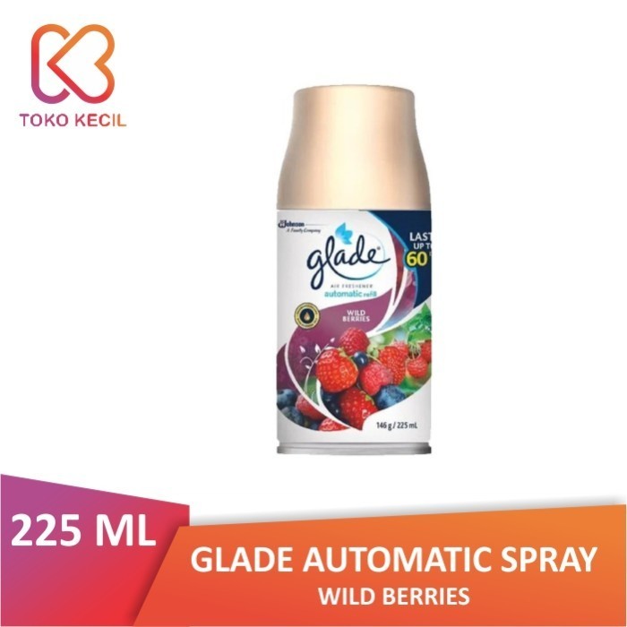 Jual Glade Automatic Spray Wild Berries Refill 225ml | Shopee Indonesia