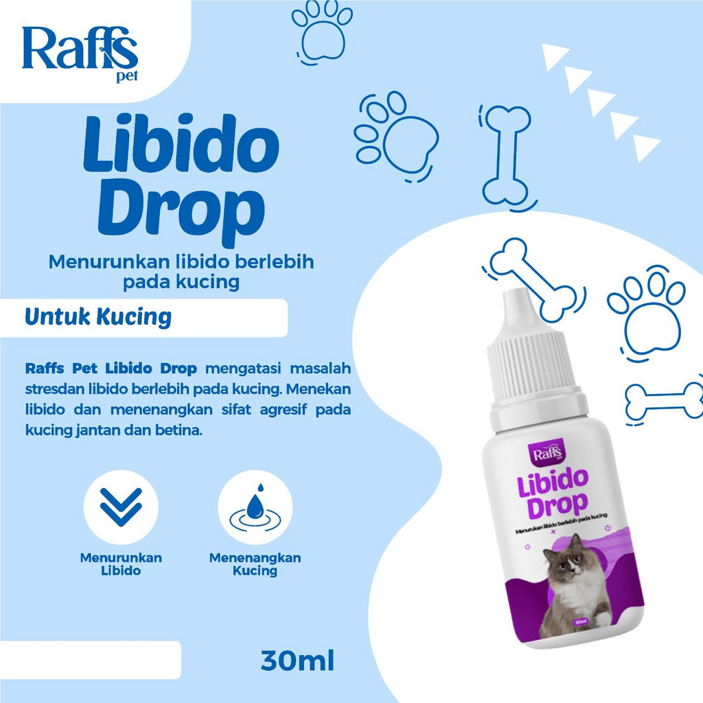 Jual Raffs Libido Drop 30ml - Obat Penurun Birahi untuk Hewan 30ml ...