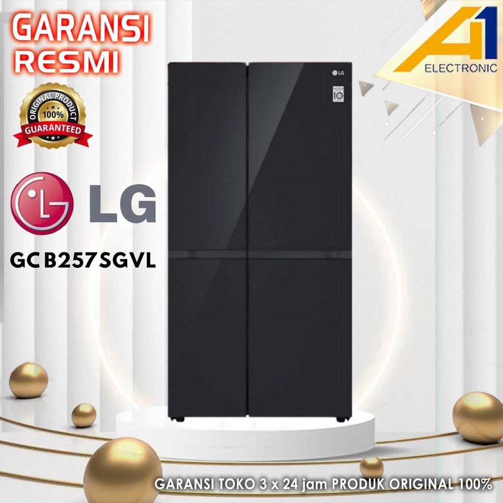 Jual LG Kulkas GCB257SGVL / GC B257SGVL Side By Side 694 L Inverter | Shopee Indonesia