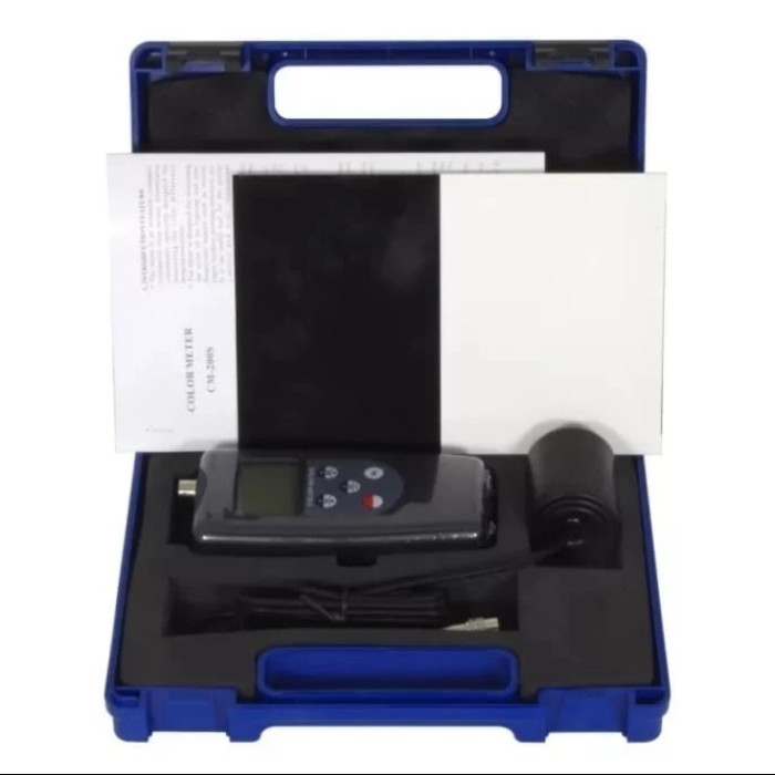 Jual CM-200S Colorimeter Color meter Difference Tester Textile paper ...