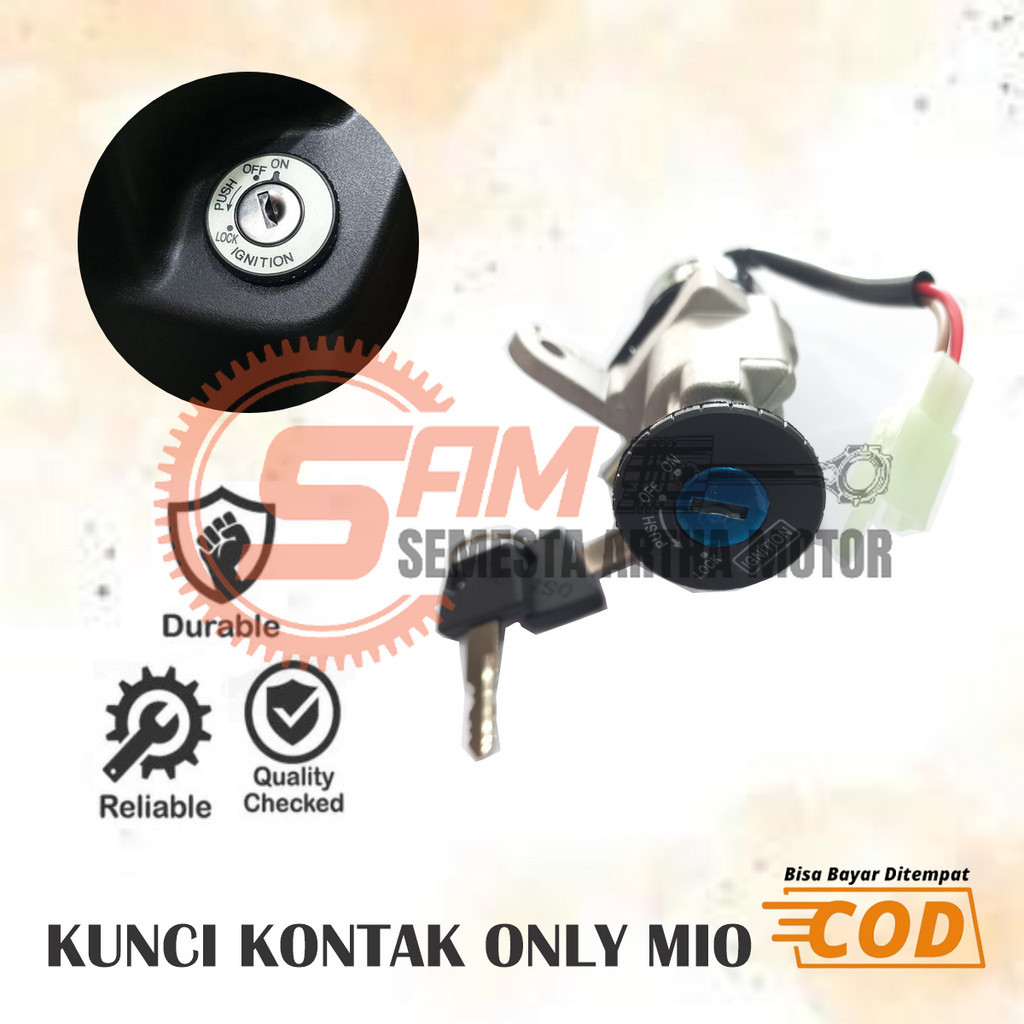 Jual Kunci Kontak Yamaha Mio Sporty MX Stater Switch Only Motor Matic ...
