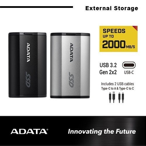 Jual SSD ADATA SD810 2TB - SSD Portable USB-C USB-A | Shopee Indonesia