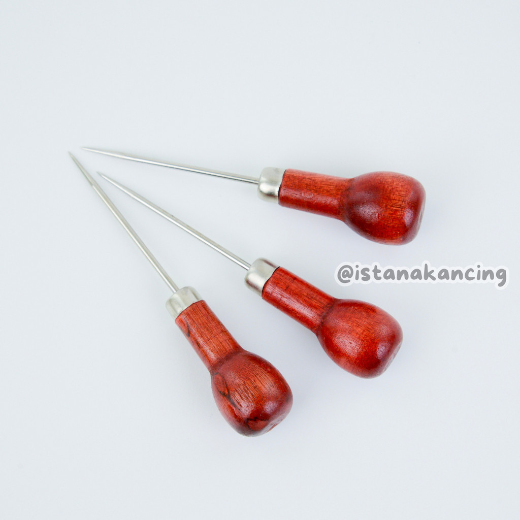 Jual Pembolong Kain / Penanda Kain Gagang Kayu | Istana Kancing ...
