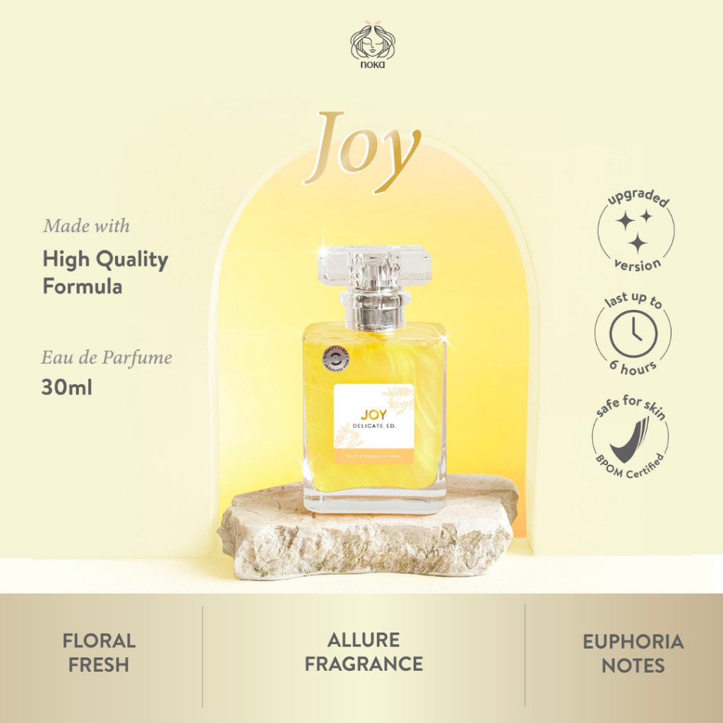 Jual NOKA Perfume DECANT- JOY (Eau de Perfume EDP) - Parfume Wanita ...