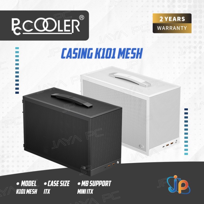 Jual PCCOOLER K101 Mesh Mini ITX Case - Mini Casing | Shopee Indonesia