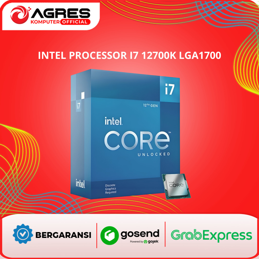 Jual INTEL PROCESSOR I7 12700K LGA1700 3Y | Shopee Indonesia