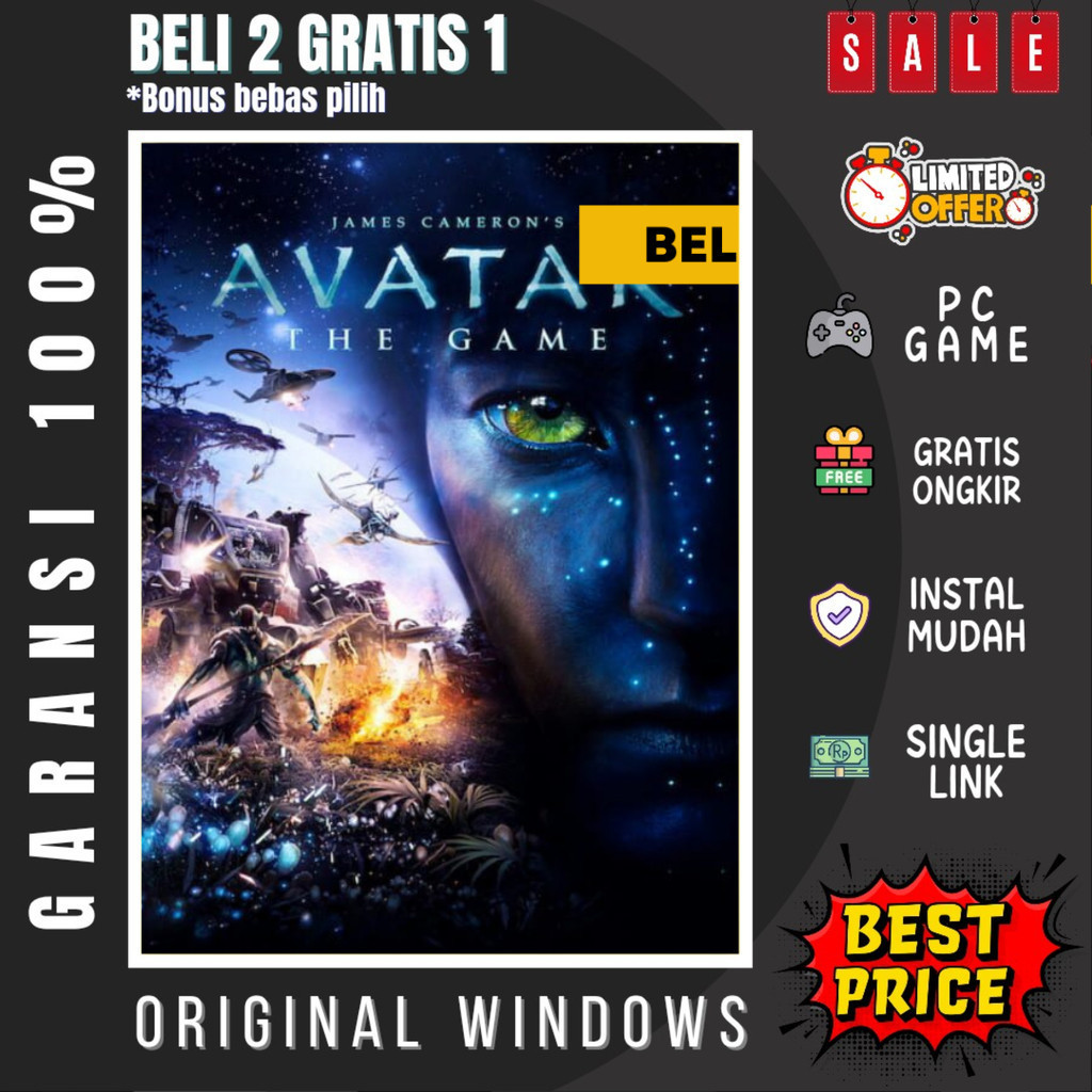 Jual JAMES CAMERONS AVATAR THE GAME - GAME PC - GAME LAPTOP - PC GAMES ...