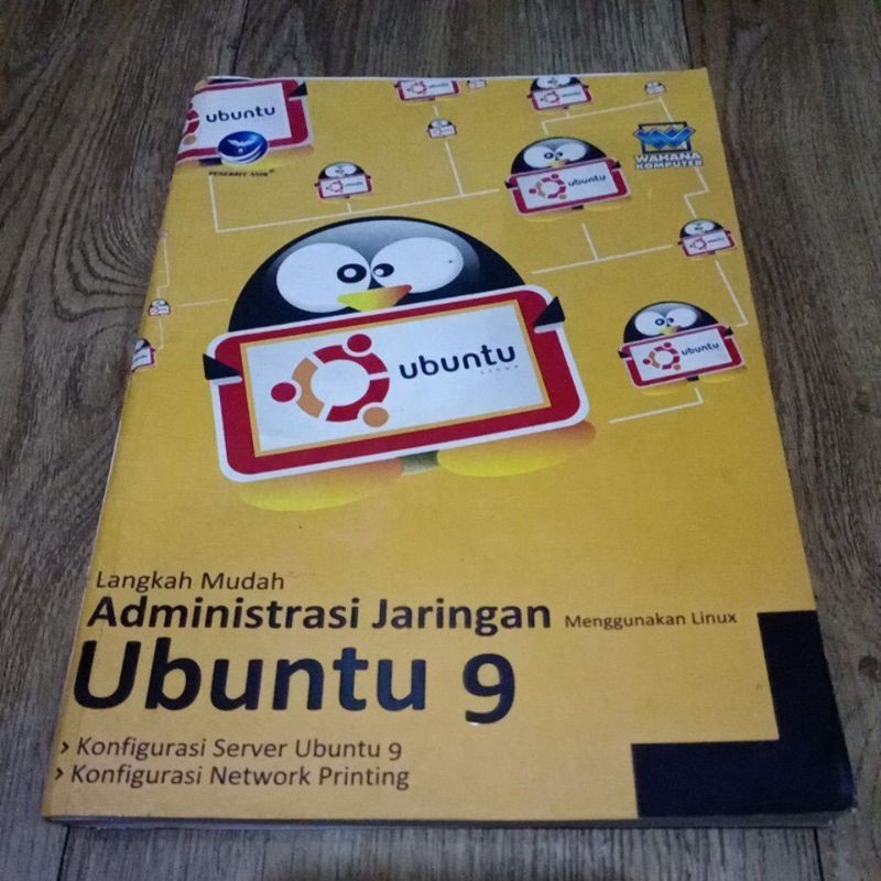 Jual Langkah mudah administrasi jaringan menggunakan Linux UBUNTU 9 ...