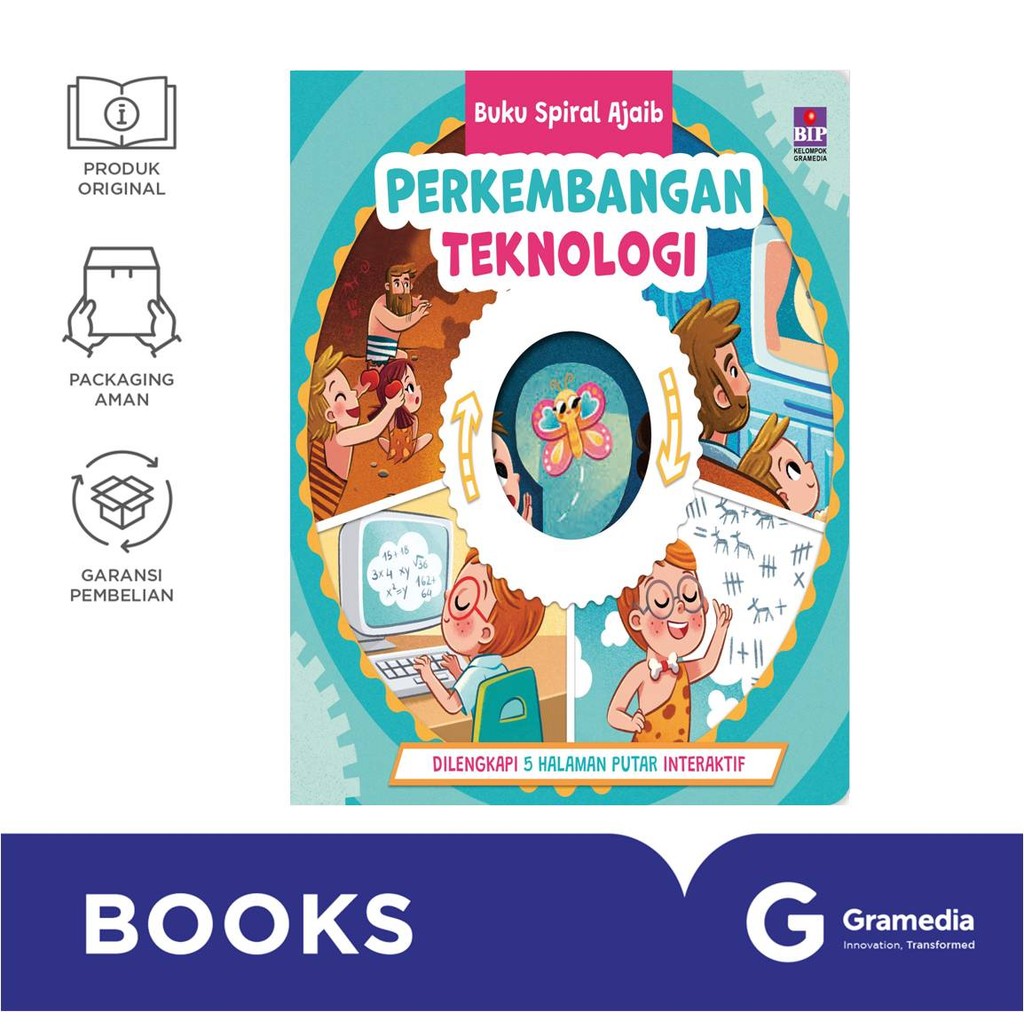 Jual Buku Spiral Ajaib: Perkembangan Teknologi ( Paolo Mancini, Luca De ...